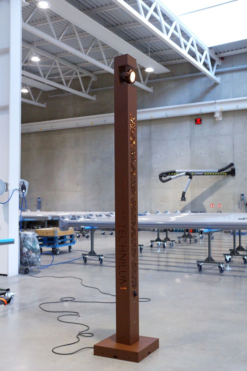 Technilum Jungle pattern – MESH LIGHTING